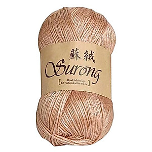 2 Set 1 Roll 100g Crochet Yarn Strong Warmth Multiple Colour Hand Knitting Thick Wool Thread Cotton Yarn for Gift Yarn Balls