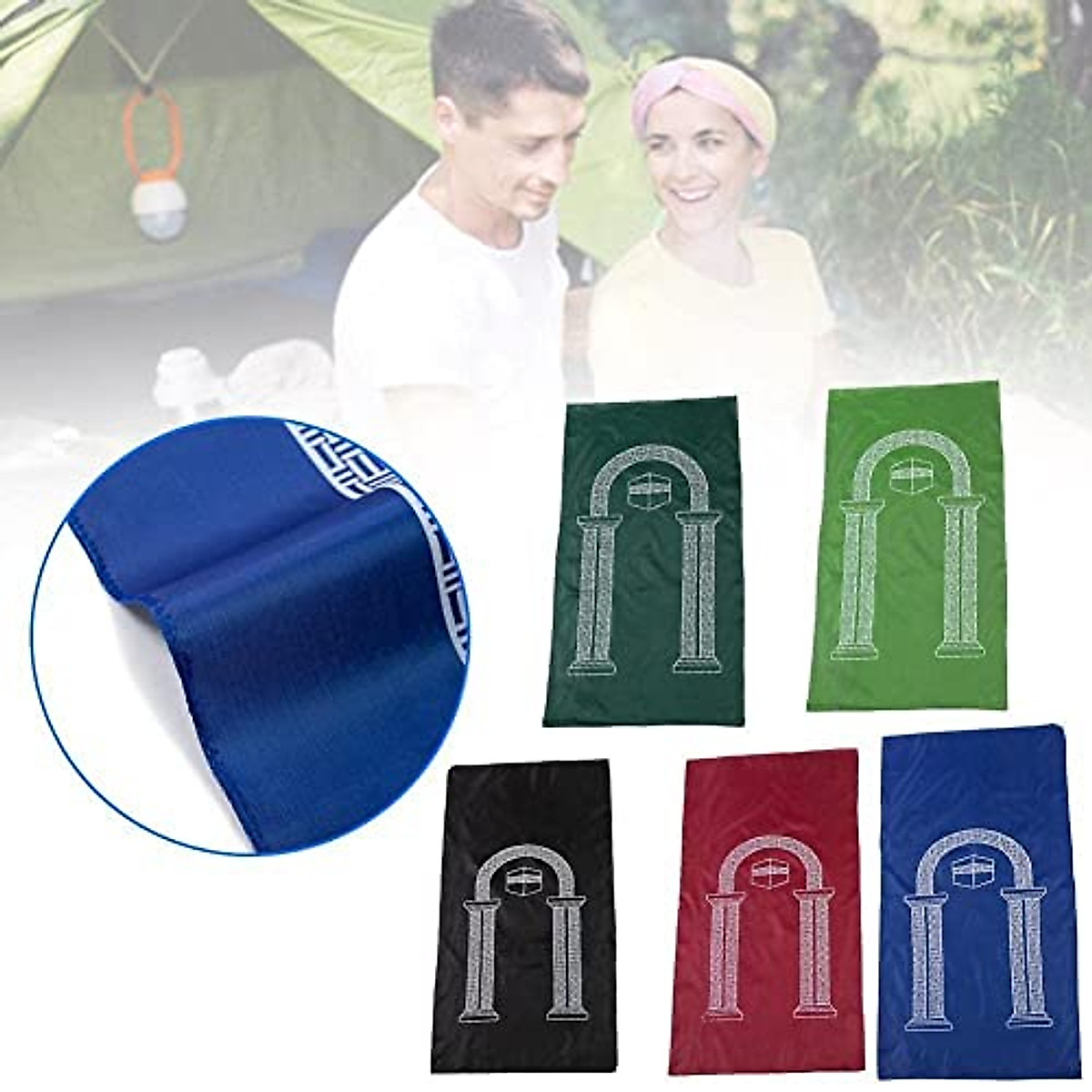Disposable Muslim Prayer Rug Portable Travel Worship Mat Family Outdoor Rug Mat Fabric Q1m5 Carpet M Pilgrimage Rainproof Pocket