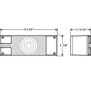 Optronics ST17RS ST-17RS 8-Function Waterproof 80" Tail Light