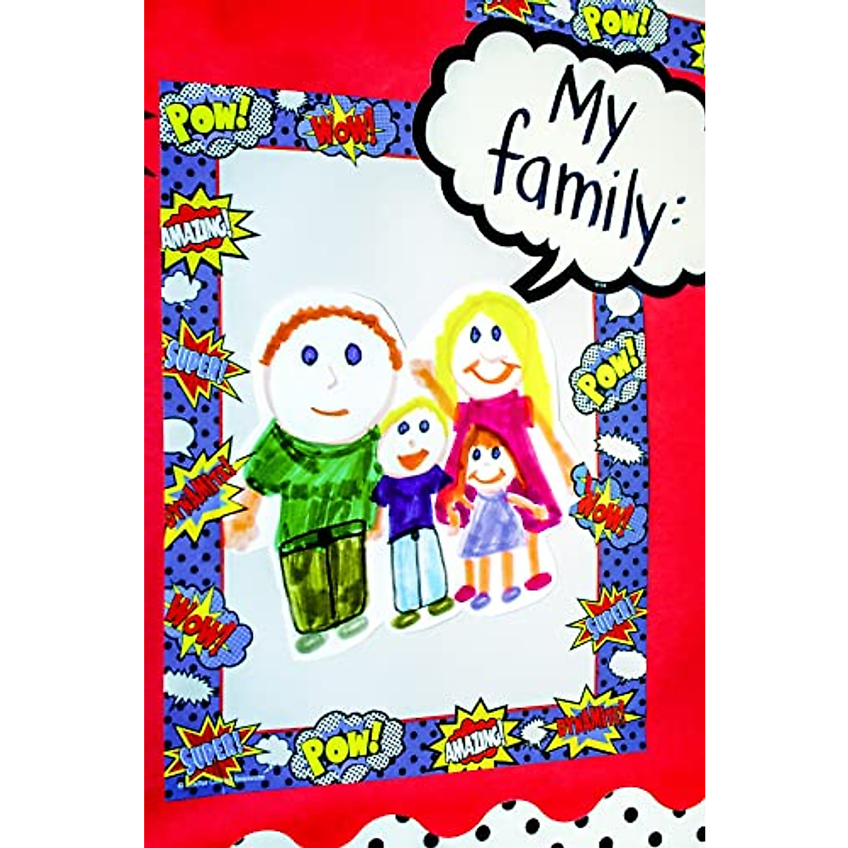 Teacher Created Resources Superhero Computer Paper (5629) 8.5 inches X 11 inches