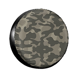 Custom Spare Tire Covers, Design Your Own Personalized Text Image, Customized Spare Tire Cover Waterproof Dust-Proof Tire Protectors for Jeep Camper Truck Travel RV SUV Universal All Vehicles