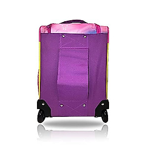 Accessory Innovations Trolls World Tour Pop Softside Wheeled Carry On 18 Inch Rolling Luggage