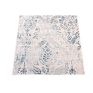 Unique Loom Paris Collection Pastel Tones Traditional Distressed Blue Runner Rug (2' 7 x 10' 0)