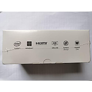 MeLE PCG02 Fanless Mini PC Stick Desktop,J4125 8GB 256GB Windows 11 Pro 4K HDMI Portable Small Computer, Support Win10 pro PXE Unlocked Bios Gigabit Ethernet, Work on Media Industry IoT Office