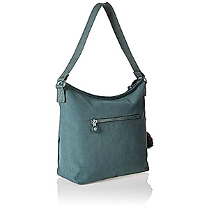 Kipling Women's Belammie Handbag, Organize Accessories, Spacious Interior, Removable Shoulder Strap, Travel Bag, Light Aloe Tonal