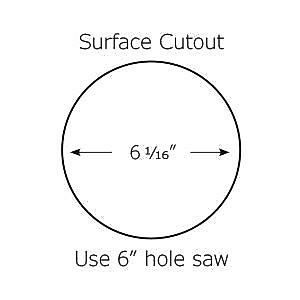 U-Chill™ In-Counter Beverage and Wine Cooling Cylinder | Smart-Touch Stainless Steel Finish | 27 Color LED Lighting Options | Energy Efficient Dry Cooling