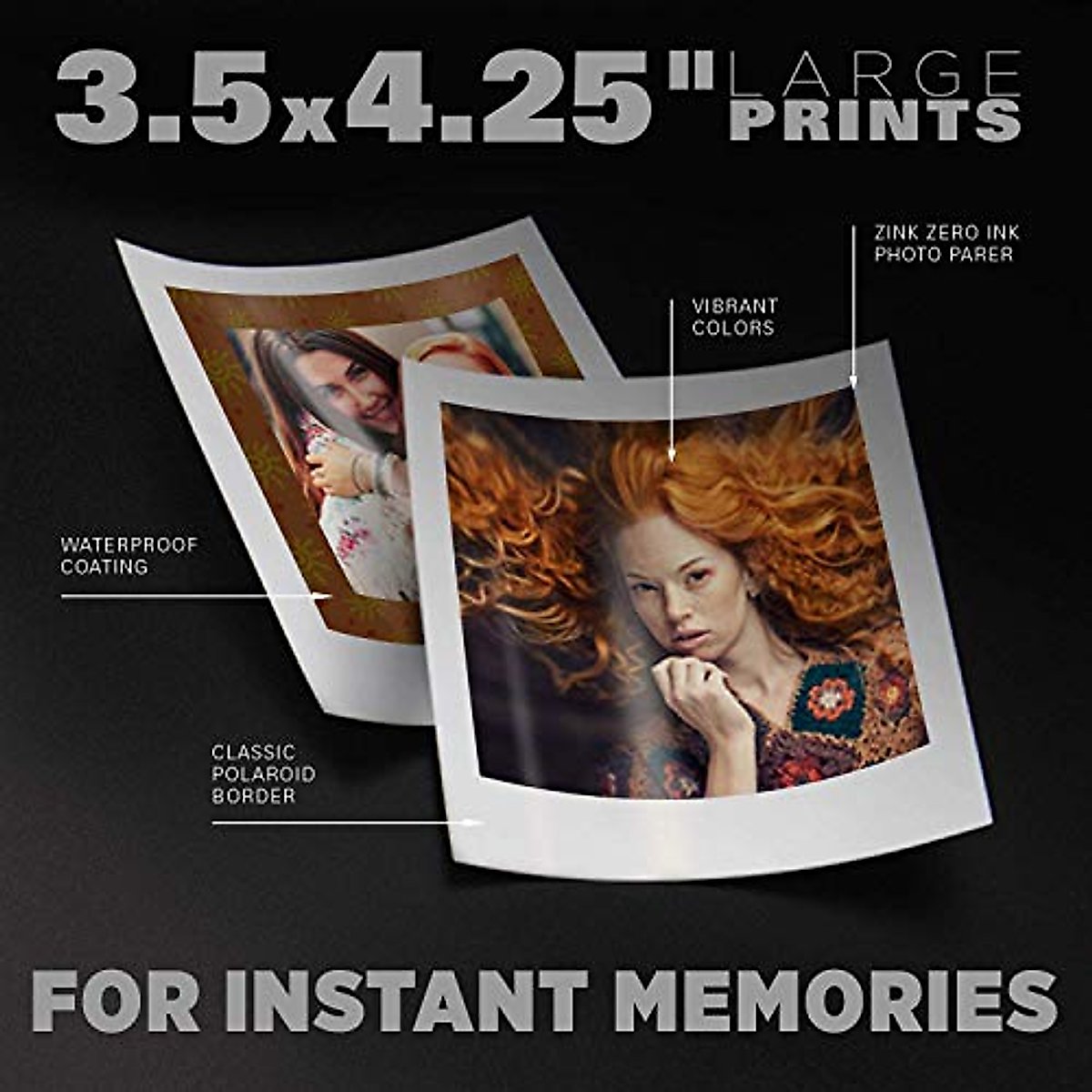 Polaroid POP 2.0 2 in 1 Instant Print Digital Camera (Blue) 10 Pack Bundle