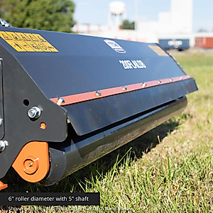 Titan Attachments 86" Offset Flail Ditch Bank Mower, Mowing Attachment for Tractors and Loaders, Cat 2, 3-Point Hitch