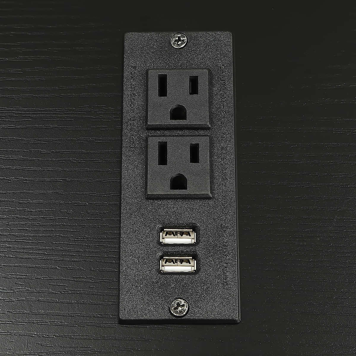 BINELUCOLU Mobile Stand Up Desk, 27.5-45.3in Height Adjustable Standing Desk with Keyboard Tray Hooks USB Interfaces& Socket Rolling Laptop Cart Computer Workstations