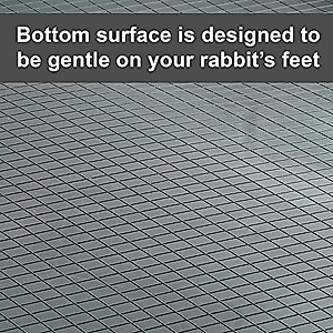 Ferplast Krolik Green Rabbit Cage Deluxe | Rabbit Cage Includes All Accessories & Measures 39.4L x 23.6W x 19.7H & Includes All Accessories | 1-Year Manufacturer's Warranty