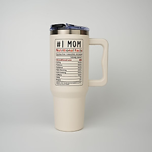 FROOBLEQUIRK Promoted to Human Mom 40oz Tumbler - Pregnancy Gift for Dog Owners, Expecting Mothers, and New Parents