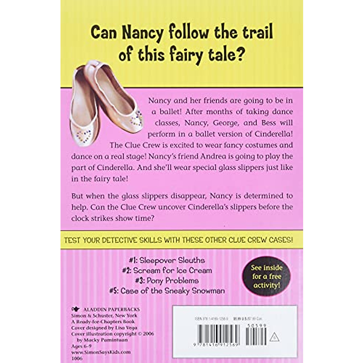 The Cinderella Ballet Mystery (Nancy Drew and the Clue Crew #4)