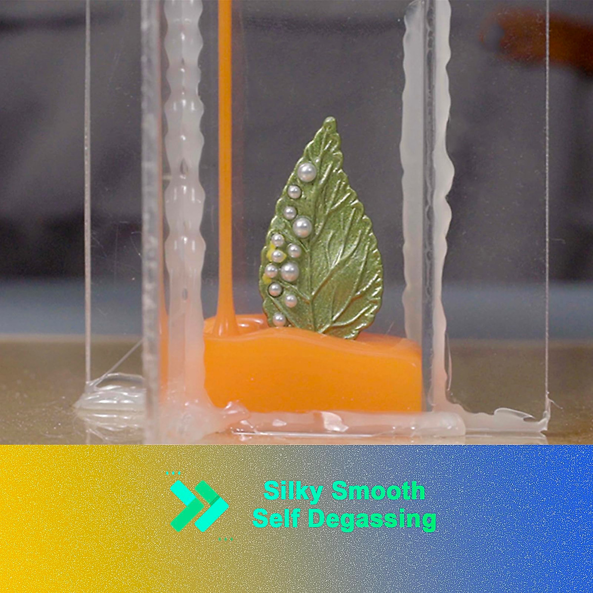 BBDINO Silicone Mold Making Kit, 15A Fast Cure Soft Mold Making Silicone Rubber 2.2 lb(35 Oz), Liquid Silicone for Mold Making, for Resin/Soap/Candle/Silicone Molds Casting