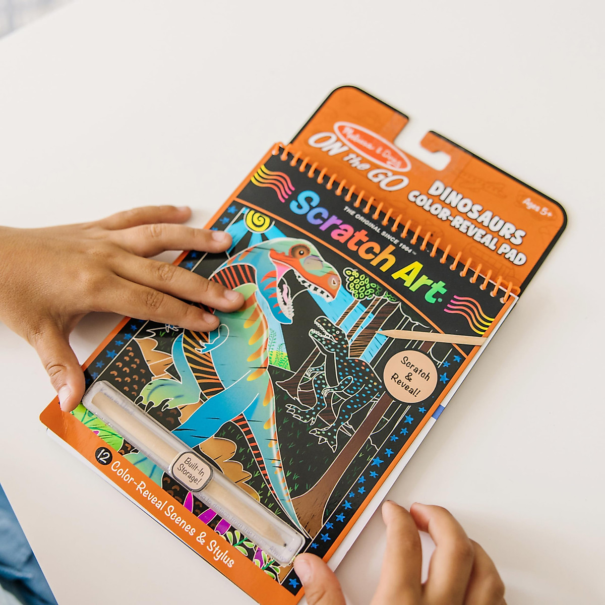 Melissa & Doug Scratch Art - Dinosaur