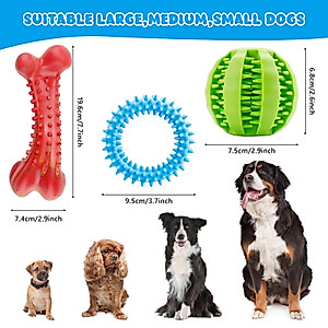 HHAINOVI Dog Chew Toys for Aggressive Chewers,Super Chewer Dog Toys for Medium Small Dogs,3 Pack Super Chewer Dog Toys with Tough, Heavy Duty Dog Teething Toys with Tough Nylon