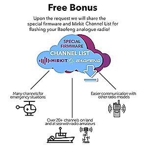 MIRKIT Baofeng Battery BL-5 Li ion 7.4V 2100mAh for Two-Way HAM Radio UV-5R v2+ BF-F8HP Rechargeable Extended Batteries, Accessories and Parts for radios Radio USA Warranty