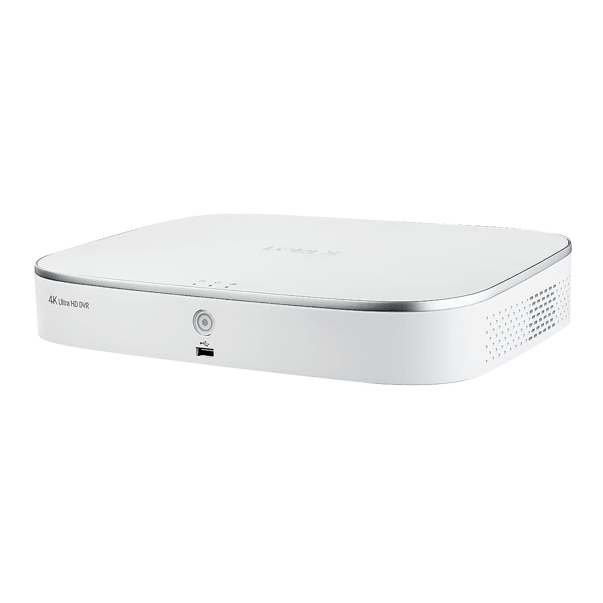 Lorex D841A82 4K Ultra HD Analog 8 Channel 1HDD 2TB Security DVR with Advanced Motion Detection and Smart Home Voice Control, Lorex Home, White