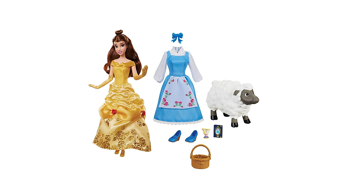 Beautiful Belle Story Doll - Disney Store 11" Posable Toy