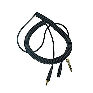 Q701 Cable, Replacement Audio Cable AUX Wire Cord Compatible with AKG K240 Q701 K701 K702 K271 K271s K712 K272 K240s K141 K171 K181 K267 Pioneer HDJ-2000 Headphones (Black)