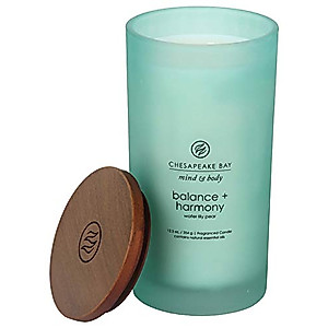 Chesapeake Bay Candle PT31921 Scented Candle, Balance + Harmony (Water Lily Pear), Large, Home Décor