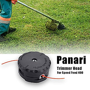 Panari Trimmer Head for Speed Feed 400 Shindaiwa Weed Eater T230 T231 T242 T242X T2510 C230 C242 C2510 T195S T220 T222 T230s T2510X Replace 78890-30000