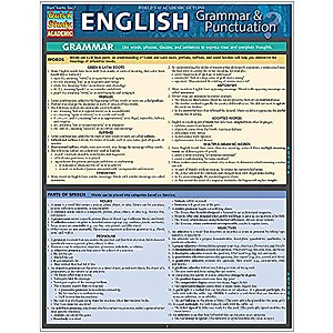English Grammar & Punctuation QuickStudy Laminated Reference Guide (QuickStudy Academic)