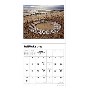 Land Art 2021 Wall Calendar: Contemporary Art in the Natural World