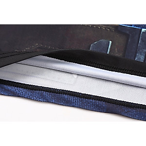 Red Plume Men's Compression Sports Fitness Shirt, Armor Captain T-Shirt (L, Armor+Combat Clothes)