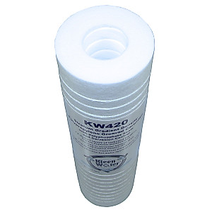 KleenWater Filters Compatible With Aqua-Pure AP420, KleenWater KW420 Hot Water Protector and Scale Inhibitor, Prevents Scale Build-Up On Water Heaters Standard and Tankless, Set of 3