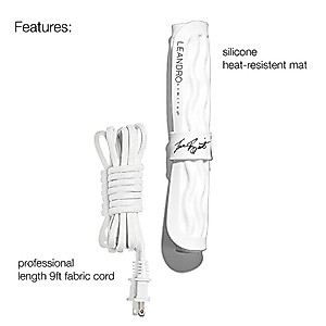 Conair Flat Iron, Carbon Infused 1" Digital Hair Straightener by Leandro Limited X Conair