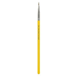Bdellium Tools Professional Makeup Brush - Studio Series 706 Fine Point Eyeliner - With Soft Synthetic Fibers, For Ultra-Fine Detail and Lining (Yellow, 1pc)
