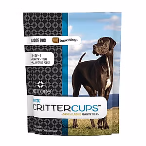 vetone - Advita CritterCups 3-in-1 Chicken Flavored Probiotic, Treat & Pill Masking Agent for Large Dogs (30 Count)