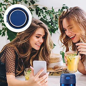 3pcs Food Jar Gaskets, Silicone Replacement O Ring with 3 Replacement Elastic Columns Replacement Lid Seals Food Jar Replacements Compatible with Thermos Funtainer 10 oz Food Jar