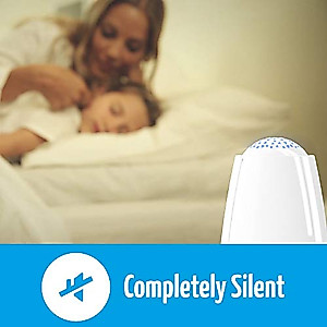 BabyAir Totally Silent, Small, Maintenance Free, Destroys 99,99% of Mold, Dustmite and Pet Allergens, Viruses, Bacteria, with Dimmable Star Light Ceiling Projection, No HEPA Needed.