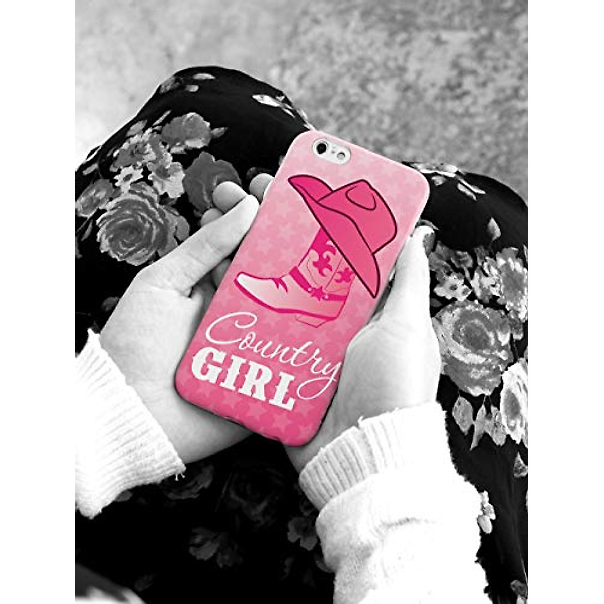 Inspired Cases - 3D Textured Galaxy Note 10 Plus Case - Rubber Bumper Cover - Protective Phone Case for Samsung Galaxy Note 10 Plus - Country Girl - Cowgirl