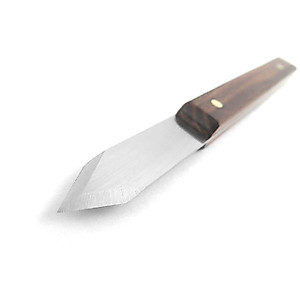 Mikov V2003008 Thin Blade Dual Bevel Marking Knife 0.060 Inch Thick Blade 1/2 inch Wide 1-7/8 Long with Rosewood Handle Stainless Steel Hardened to HRC 57