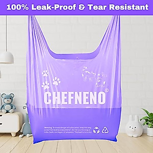 Baby Diaper Bag Disposable (600 Count) Fresh Baby Powder Scented Easy Tie Handles Bulk Diaper Sacks Disposable Dog Poop Waste Bags Cat Litter Clump & Poop Bags Sanitary Pad Waste Bags (600 Bags)