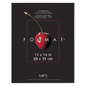 MCS Format Picture Frames, Gallery Wall Frames, Black, 11 x 14, Single
