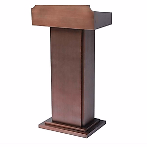 MObyat Lectern Podium Stand,Podium Stainless Steel Lectern Podium Church Pulpit Or Ceremony Lecture Speech Teach Platform Standing Presentation Lectern
