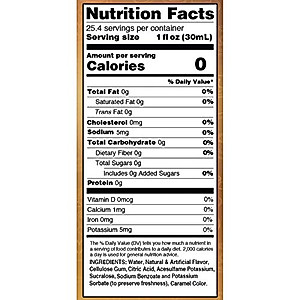 Jordan's Skinny Syrups New Favorites Collection - Caramel Pecan, Cinnamon Vanilla, Vanilla Caramel Creme