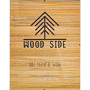 WOOD SIDE ORBIS Glass Clip Picture Frames 9x12 - Pack of 3, Clear Craft Photo Frames