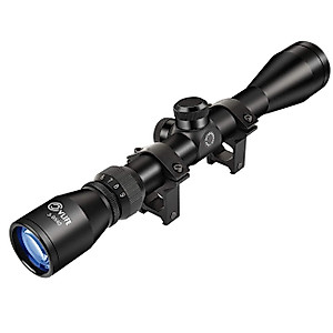 CVLIFE 3-9x40 Optics R4 Reticle Crosshair Scope with 20mm Free Mounts
