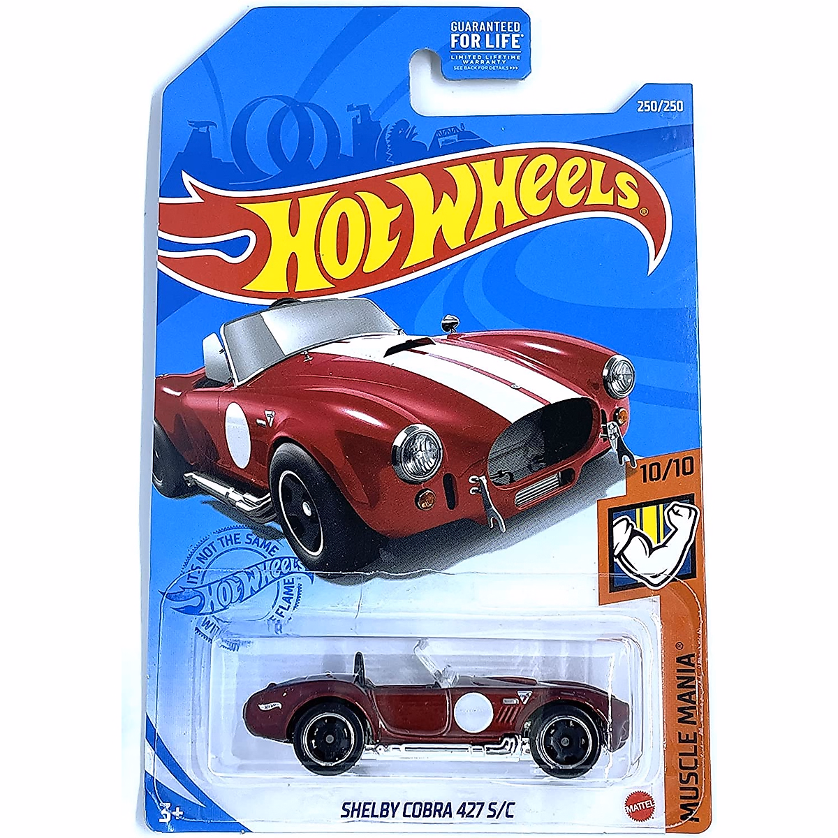 Hot Wheels 2022 - Shelby Cobra 427 S/C - 250/250 [Red] - Muscle Mania 10/10