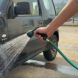 Orgrimmar Garden Hose No Leaking for Watering: No Kink and Lightweight - 1/2" Water Hoses 1 FT with Fittings for Outdoor and Yard