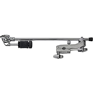 Pearl CH70 Cymbal Boom Attachment Clamp with 15" Solid Boom Arm, Multi-Angle Mounting Clamp, and UniLock Gearless Cymbal Tilter for Splash, Crash, and Effects Cymbals.