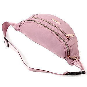 Fanny Pack Waist Pack for Women, Waterproof Waist Bag with Adjustable Strap for Travel Sports Running