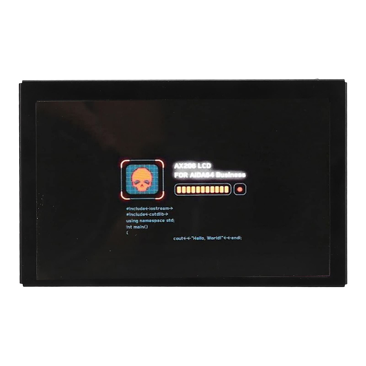 Computer Temperature Monitor, 5in USB Mini Screen, PC Sensor Panel Dynamic Display, AIDA64 CPU GPU Data Monitor, for Raspberry Linux