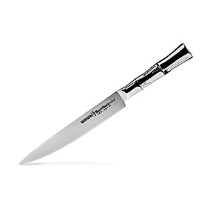 SAMURA BAMBOO Slicing Knife 8.0"/200 mm - Premium Japanese Steel, Razor-Sharp Blade
