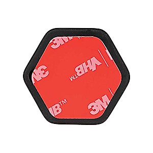 Klein Tools 450-410 Cable Clips, Self-Adhesive 3-Slot Cable, Cord Magement Mounting Clips, Optiol Screw for Permanent Mounting, 10-Pack