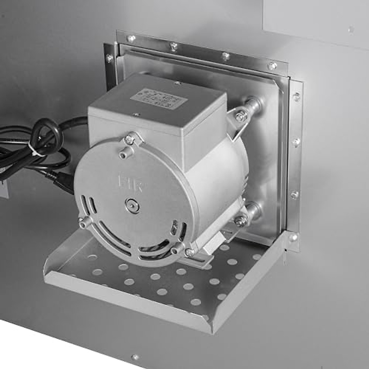 KoolMore 38 in. Full-Size Double Commercial Natural Gas Convection Oven 108,000 BTU With Stacking Kit in Stainless-Steel (KM-DCCO54-NG)